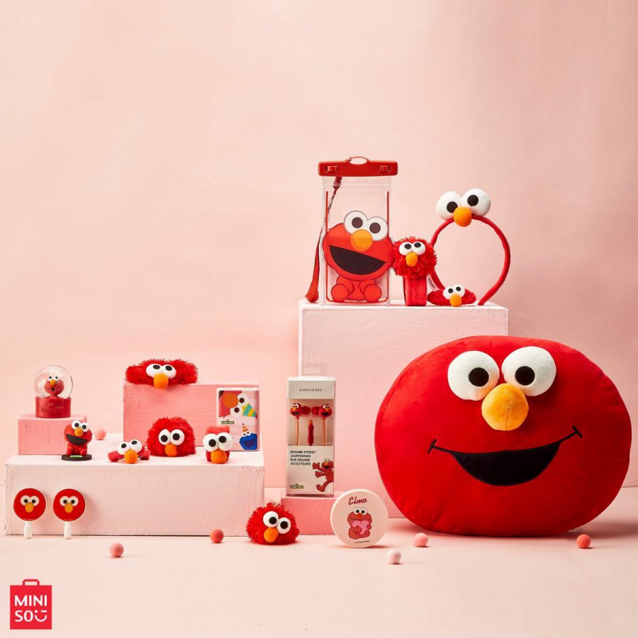 Miniso x Sesame Street Collection featuring Elmo & Cookie Monster now ...