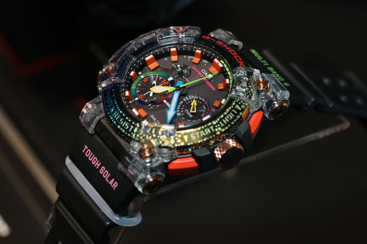 Casio's latest Rainbow G-SHOCK is inspired by the rare Borneo Rainbow ...