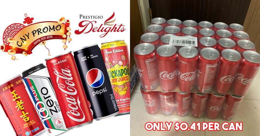 Soft Drink Retailer's Carton Deal on Coke, 100 Plus, Pepsi & more ...