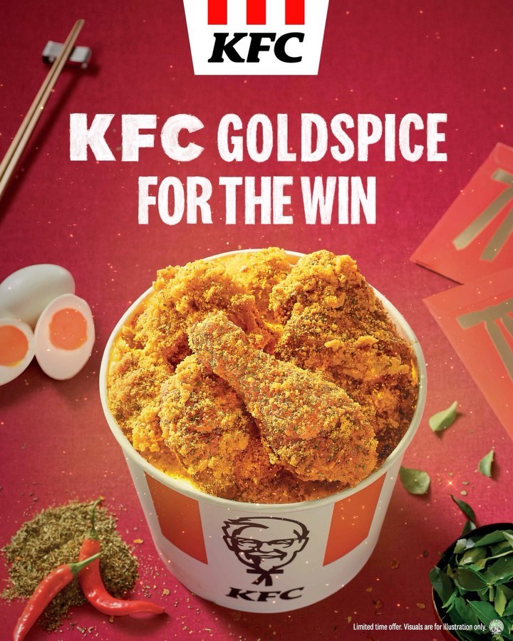 KFC S'pore brings back Goldspice Chicken and new Goldspice Fries for ...