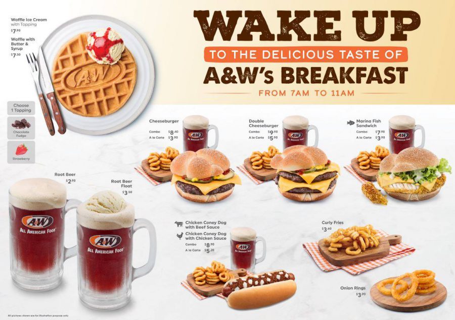 A&W Restaurant now open in Jurong Point, their 4th outlet in Singapore ...