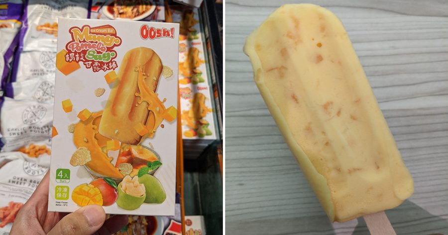 FairPrice selling limited edition Mango Pomelo Sago Ice Cream that ...
