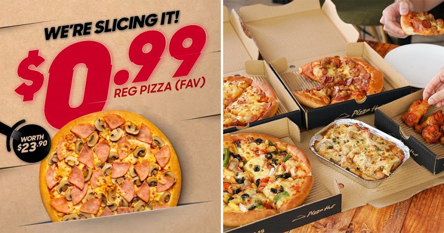 Pizza Hut offering S$0.99 Regular Pizza with this Promo Code till Mar ...