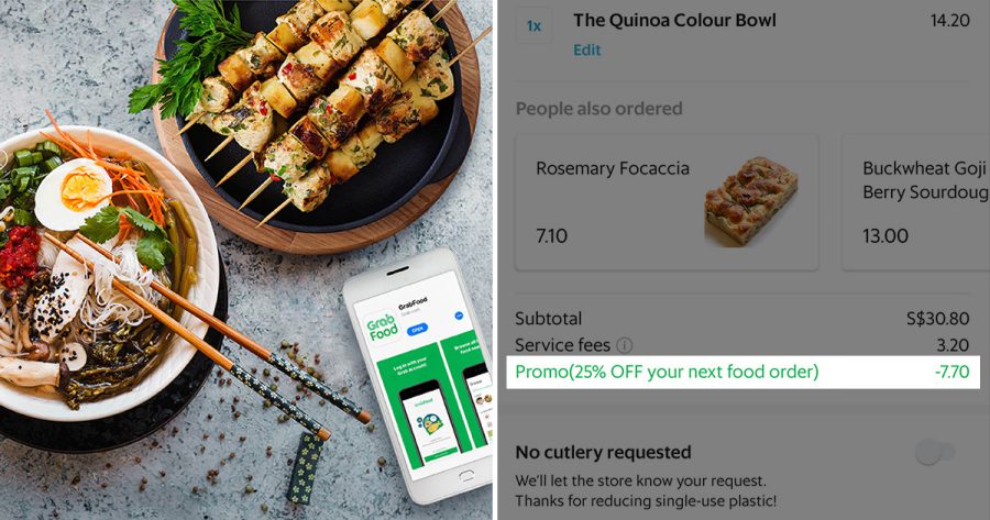 Use this GrabFood Promo Code for 25% OFF your food bill, valid for 3 ...