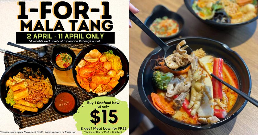 Famous Mala Tang chain Yang Guo Fu (杨国福) opens in Esplanade MRT, has 1 ...