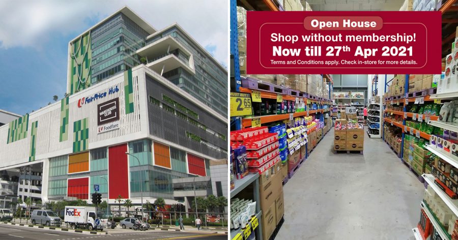 NTUC Warehouse Club having Open House till Apr 27, lets you shop ...
