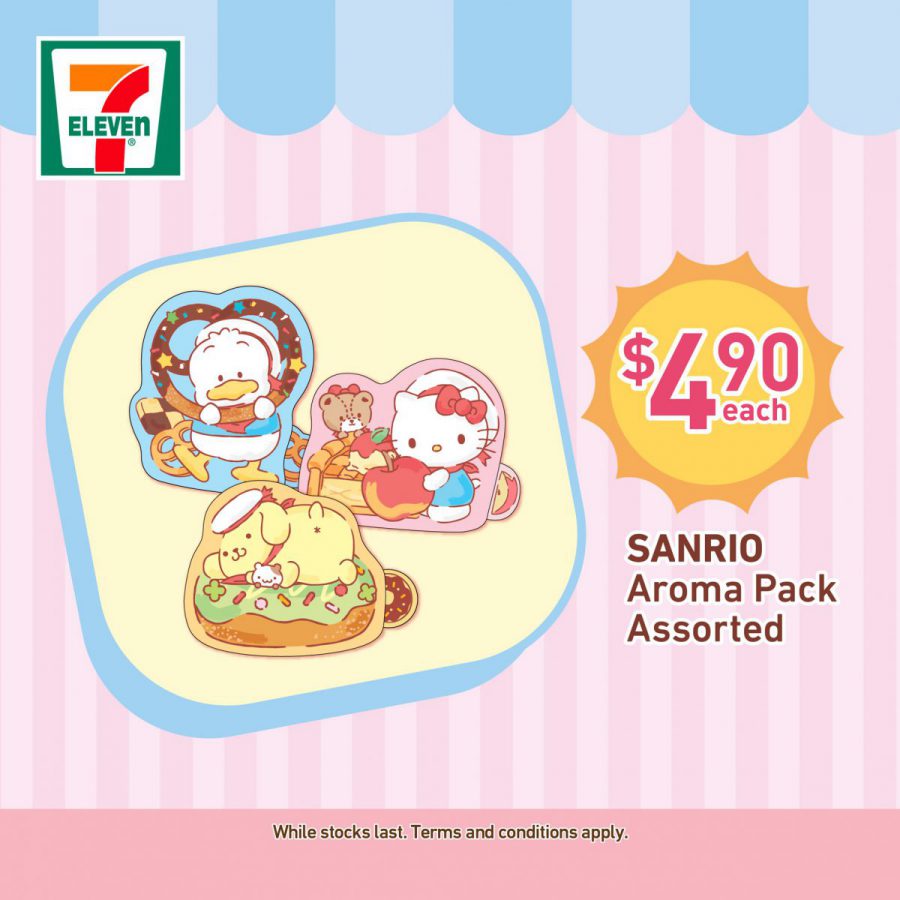 7-Eleven selling Sanrio-themed Merchandises from $3.90 including Lunch ...