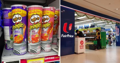 FairPrice selling new Thai-inspired Pringles Tom Yum & Sweet Chilli ...