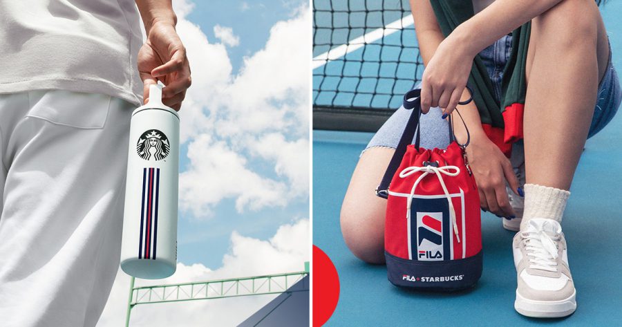 First-ever Starbucks x FILA Collaboration Merch available from Jul 22 ...