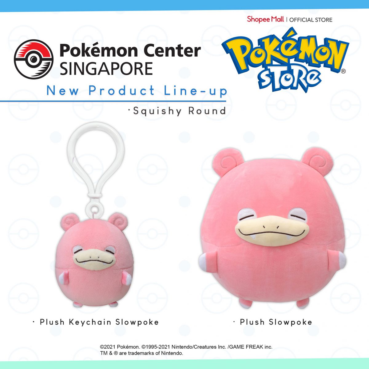 Pokémon Center launching Squishy Pikachu, Slowpoke & Piplup Plushies at ...