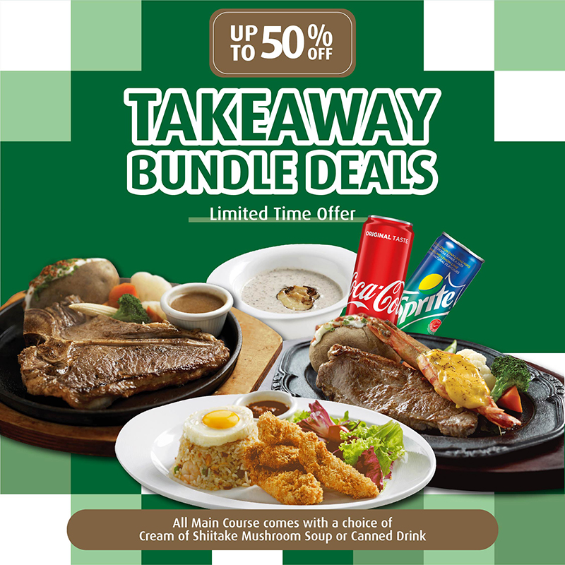 Jack's Place has all-day Takeaway Deals up to 50% OFF Steaks, Seafood ...