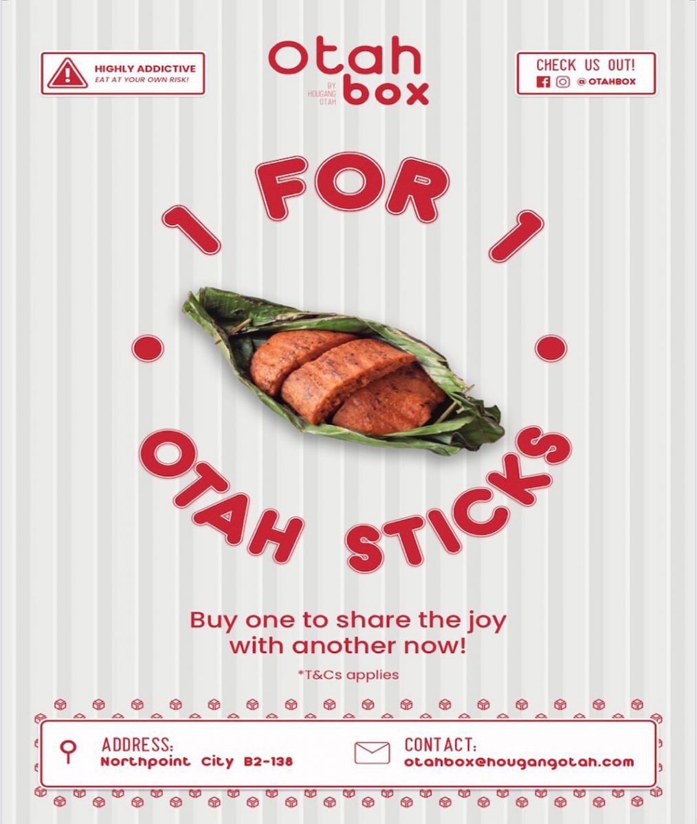 Otah Box opening 1st outlet in Northpoint City, has 1-FOR-1 Otah Sticks ...