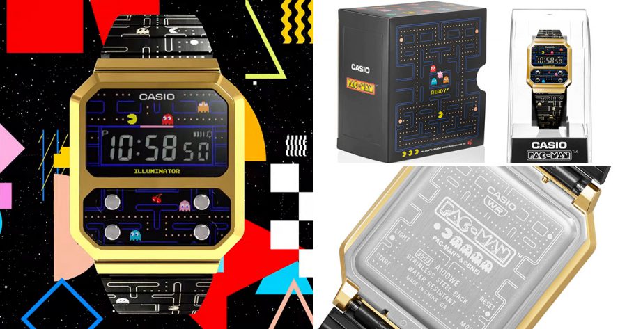 Casio launching PAC-MAN themed Vintage A100 Watch in collaboration with ...