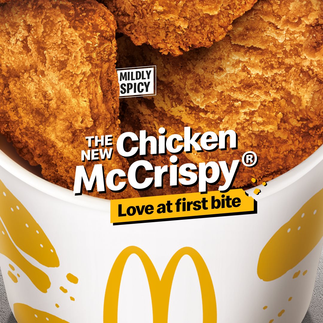 McDonald's S'pore has 1-FOR-1 Deal on 2pc Chicken McCrispy from $1.60 ...