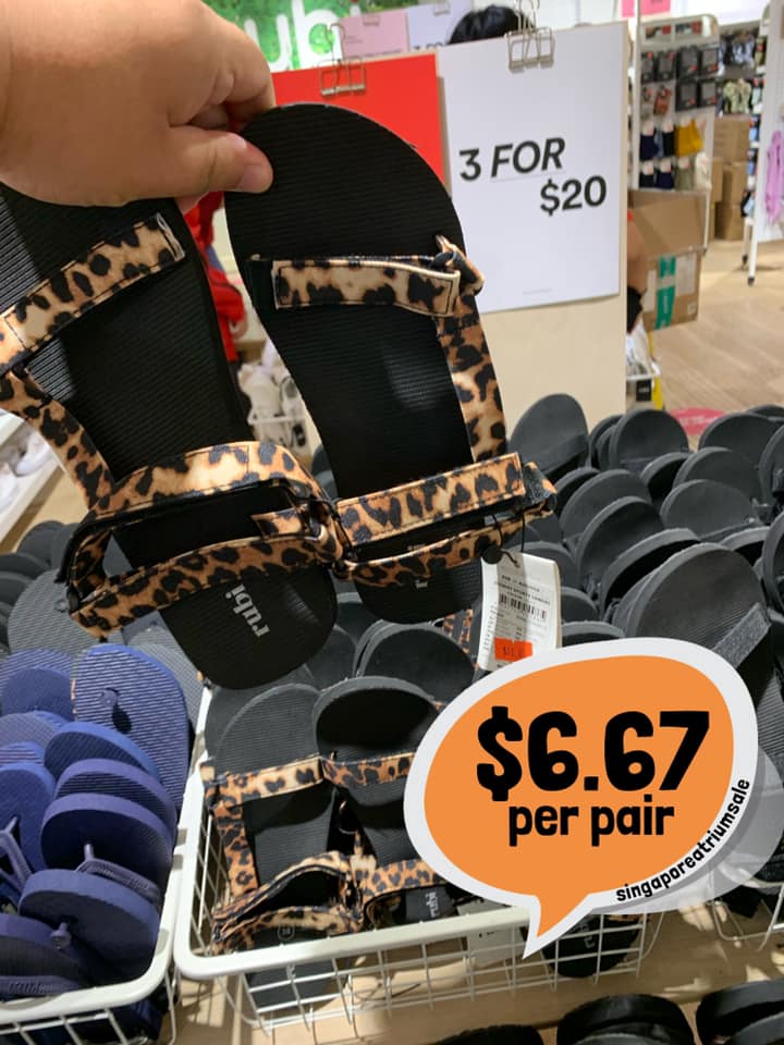 Rubi Shoes in Causeway Point has 3 for $20 Sale for a limited time, pay ...