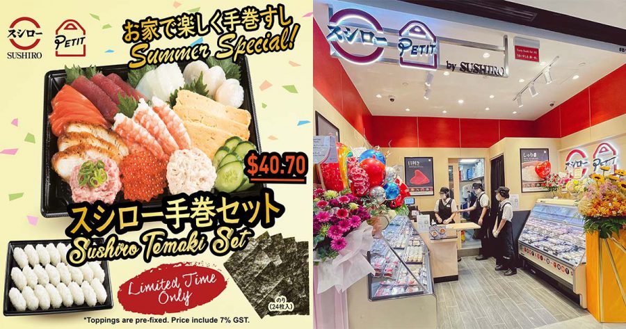 Sushiro selling Temaki Set for $40.70 that lets you DIY your favourite ...