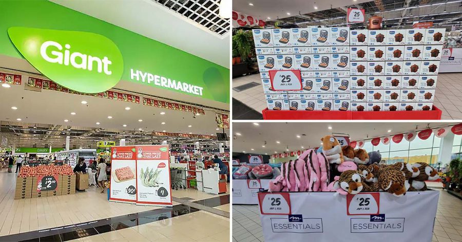 Giant Hypermarket in Tampines has 'Any 2 for $25' Offer on home ...
