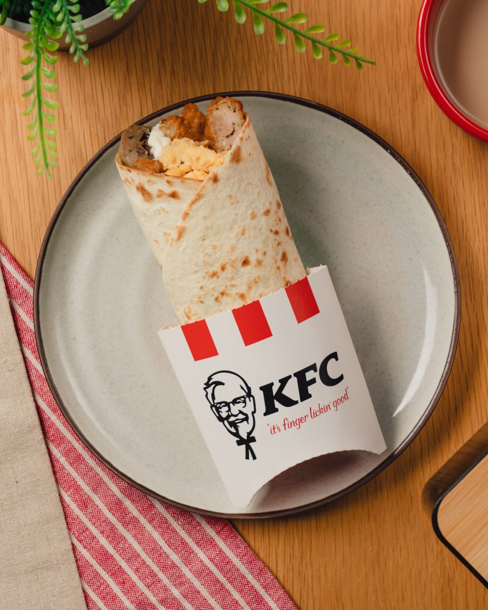 Deliveroo has KFC Mushroom Twister Breakfast Deals from $7.90 till Aug ...