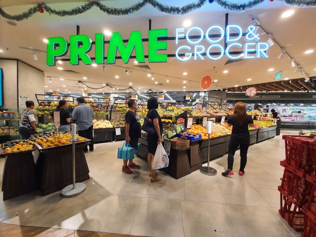 Prime Supermarket in Century Square selling $1.90 Coconuts so we can ...