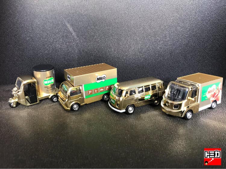 Gold MILO Van Collectibles available for FREE with 3-in-1 & Gao Siew ...