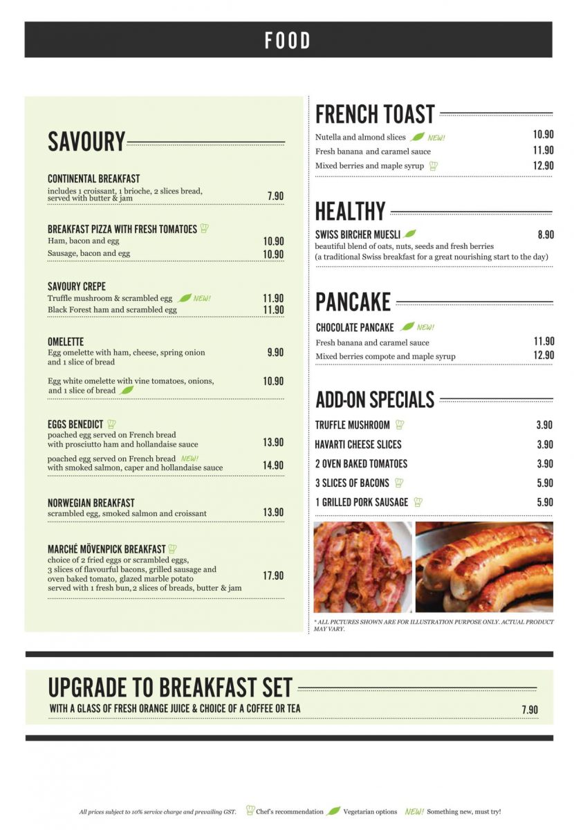 Marché Jem offers 1-FOR-1 Weekday Breakfast till 11am, valid for dine ...