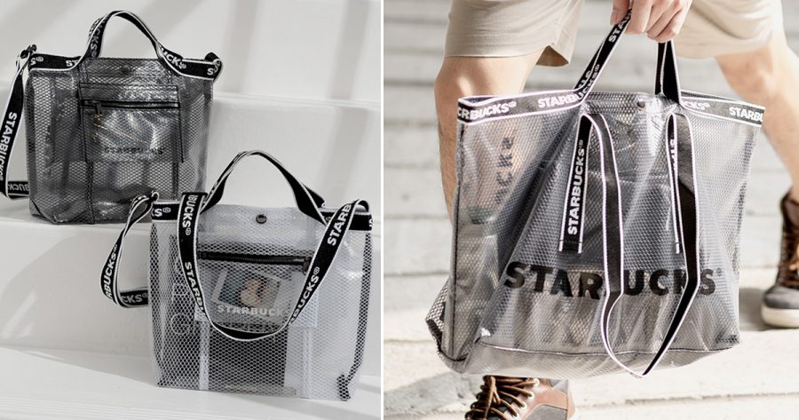 Starbucks launching Semi-Transparent Tote & Sling Bags from $26.90 in S ...