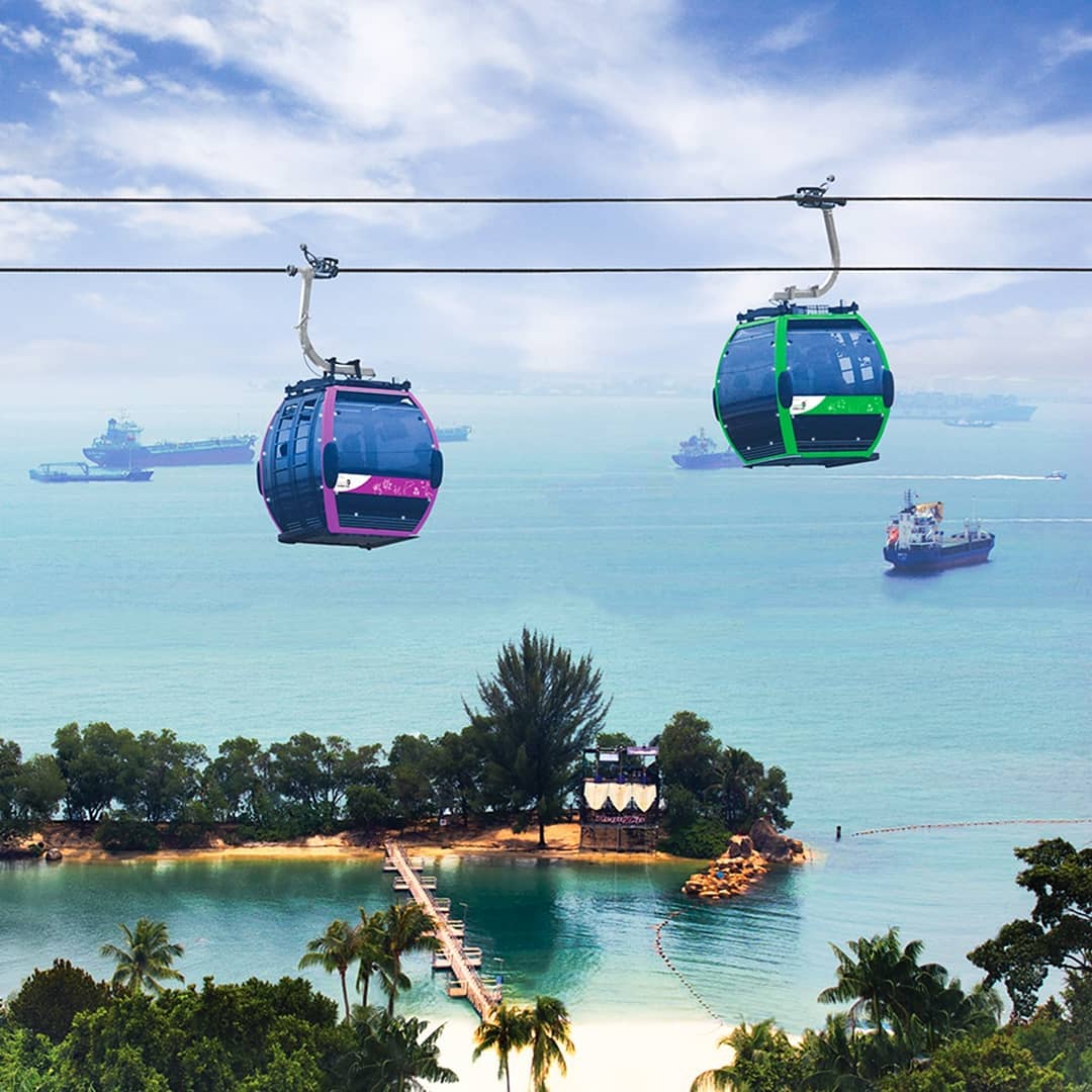 Pay only $3 per adult ticket for S'pore Cable Car Round Trip on Sentosa ...