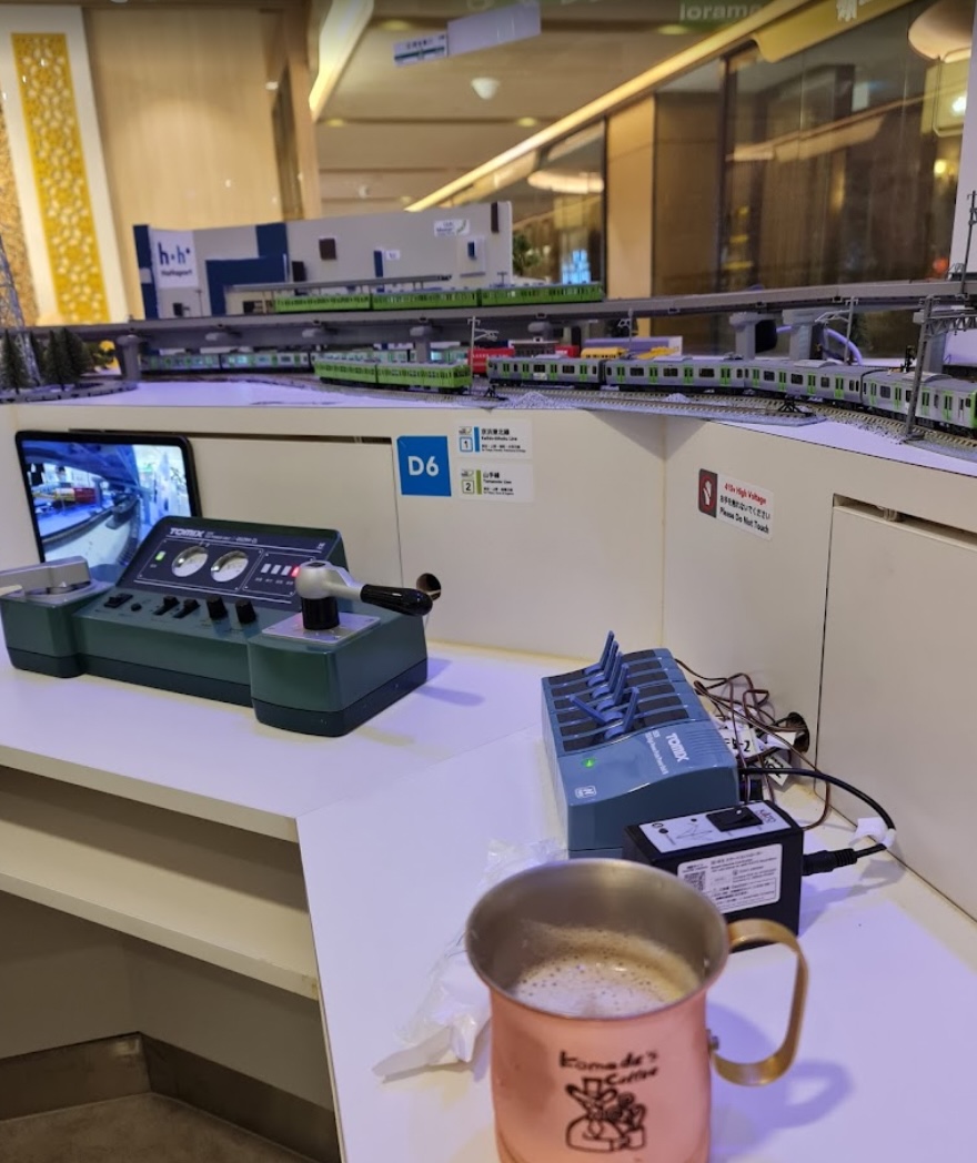Japanese Railway-themed Cafe in 111 Somerset has drip coffee, cakes ...