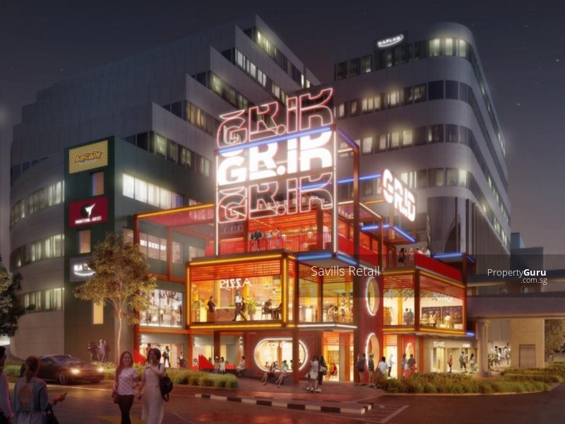 Former PoMo Mall in Selegie reopens as GR.ID, has rooftop dining bar ...