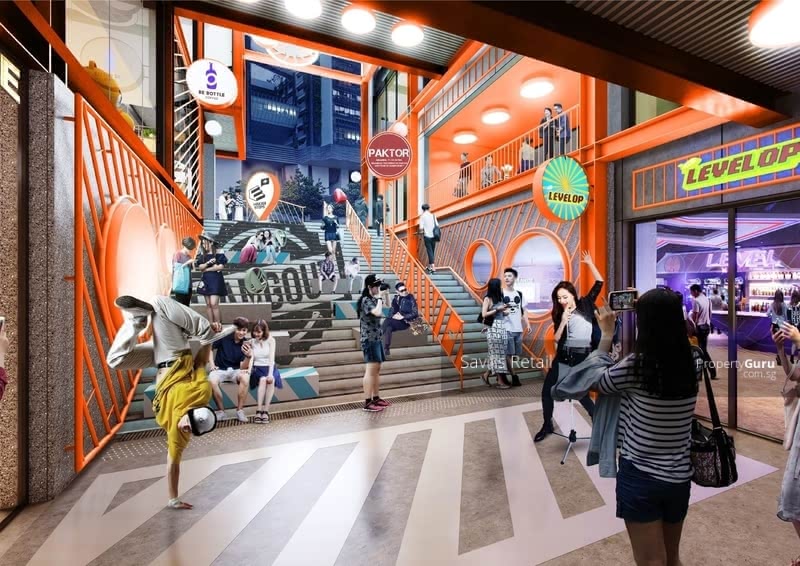 Former PoMo Mall in Selegie reopens as GR.ID, has rooftop dining bar ...