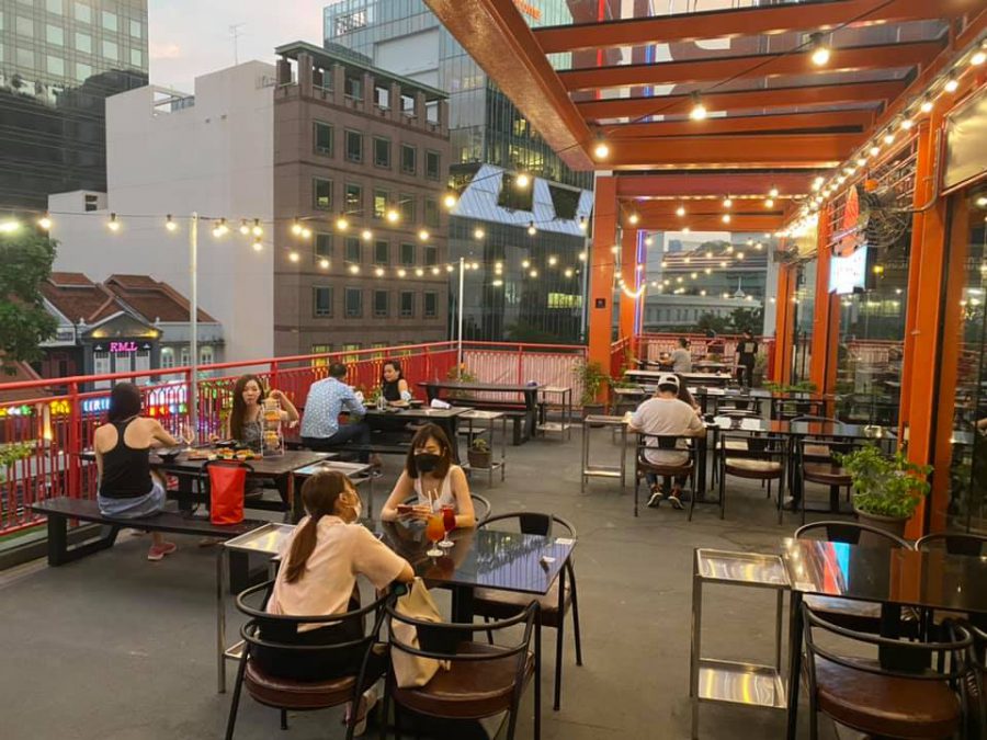 Former PoMo Mall in Selegie reopens as GR.ID, has rooftop dining bar ...