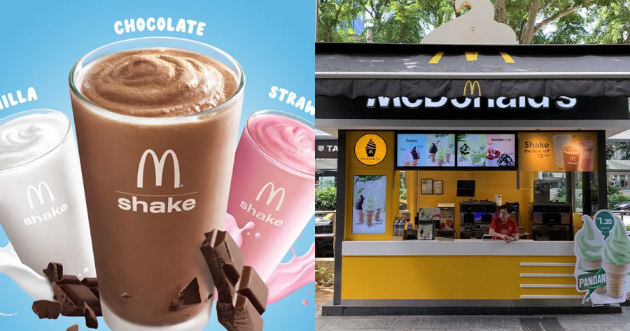 McDonald's S'pore selling 2 Shakes for $3 till Oct 24, choose from ...