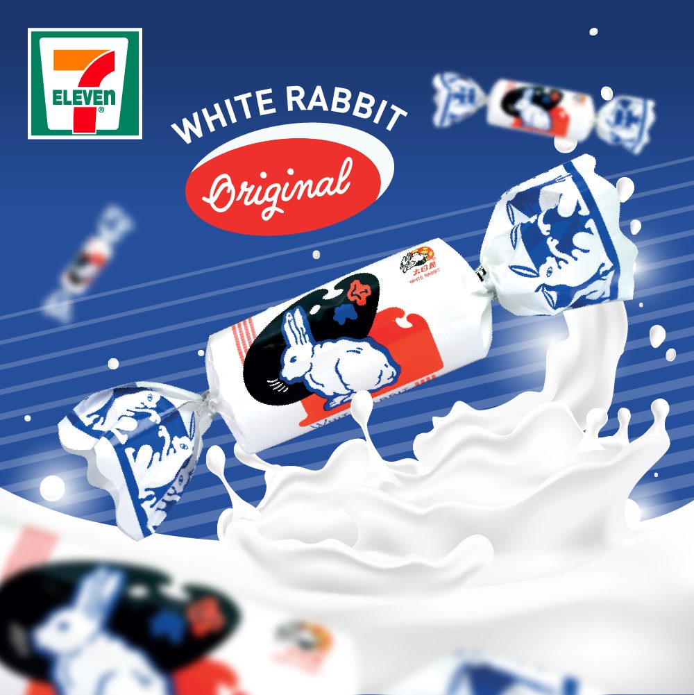 7-Eleven launches White Rabbit Candy infused with Coconut, Coffee ...