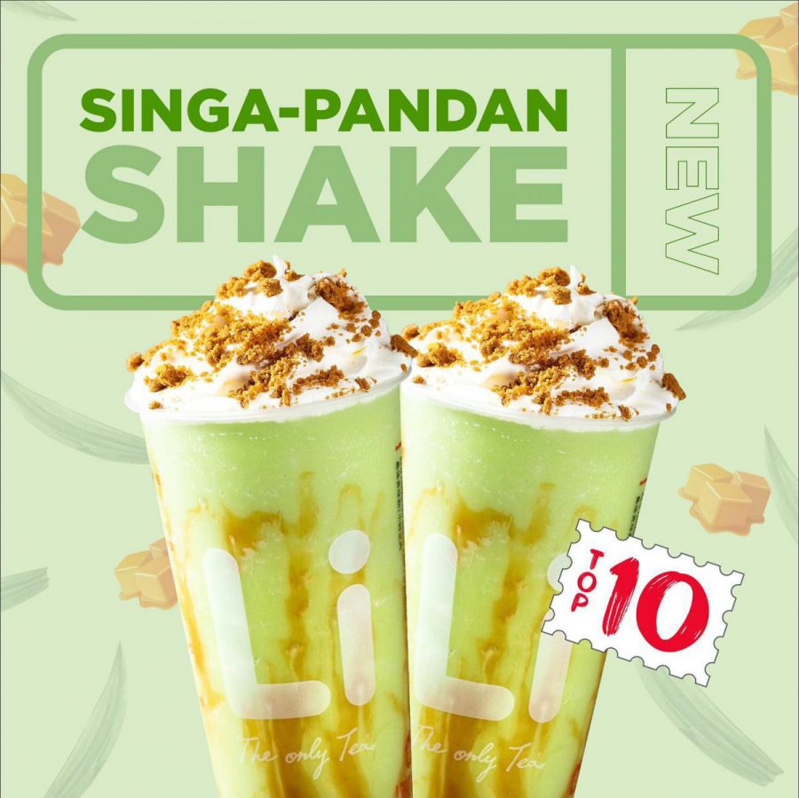 LiHO S'pore new menu has Kaya Toast Milk Green Tea, Singa-Pandan Shake ...
