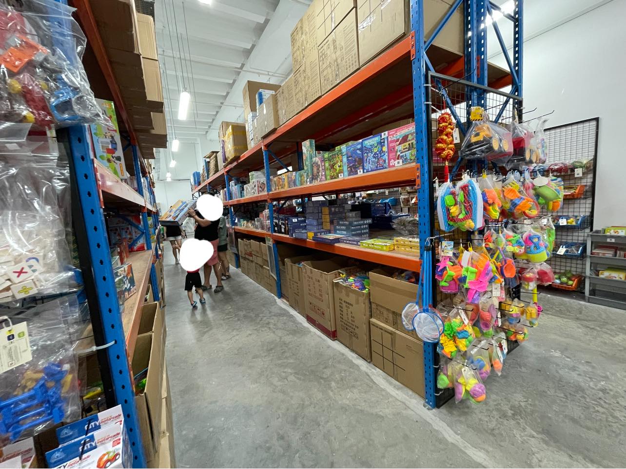 Giant toy store near IKEA Tampines is a warehouse with lots of ...