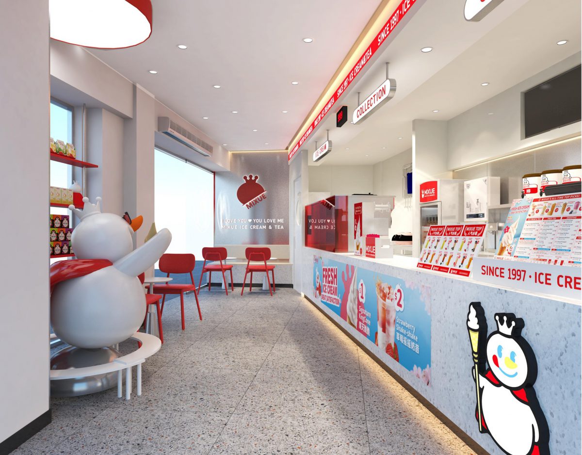 Famous Chinese soft-serve chain Mixue (蜜雪冰城) opens 1st S'pore outlet in ...