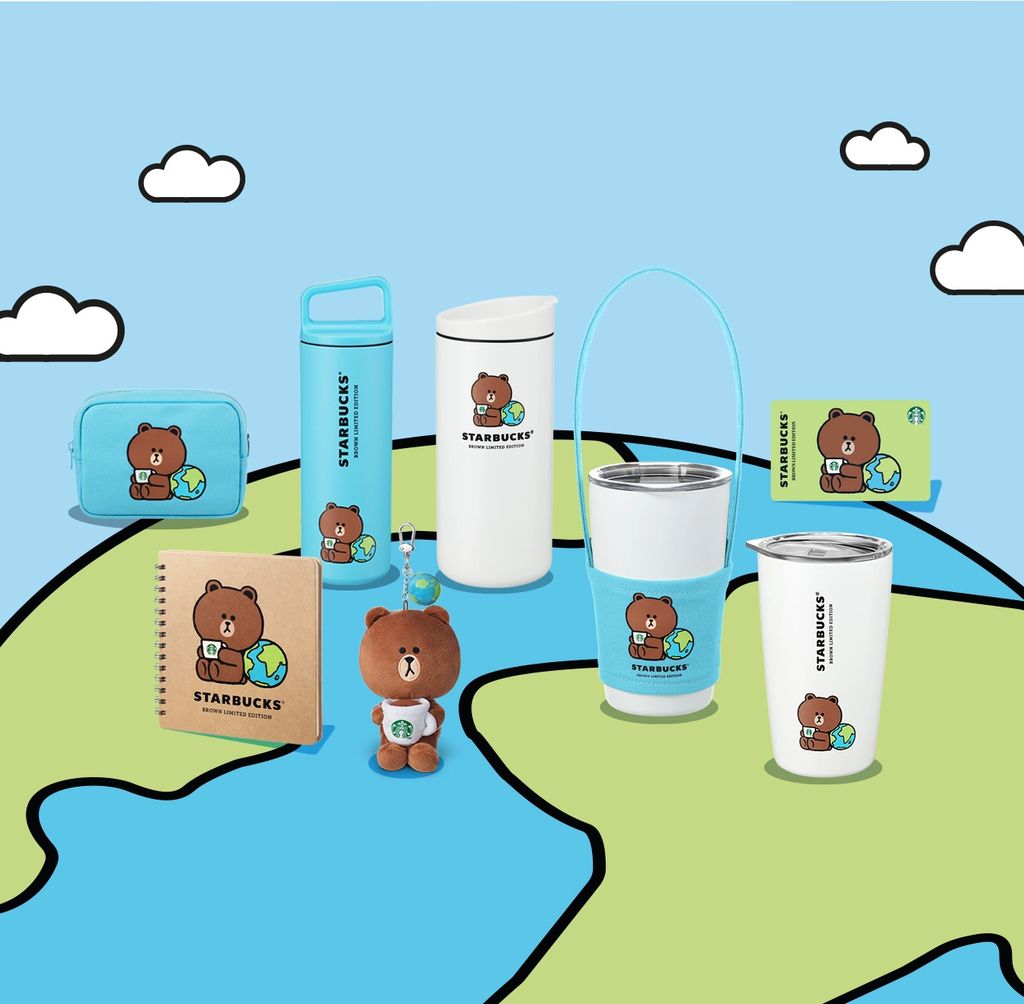 Starbucks x LINE Friends Earth Day Limited Collection launching in S ...