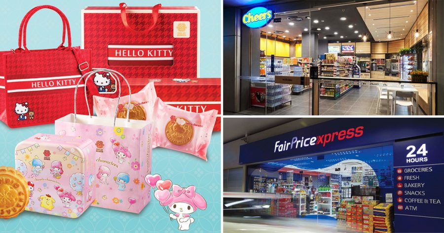 Cheers & FairPrice Xpress launches Hello Kitty & My Melody Mooncake ...