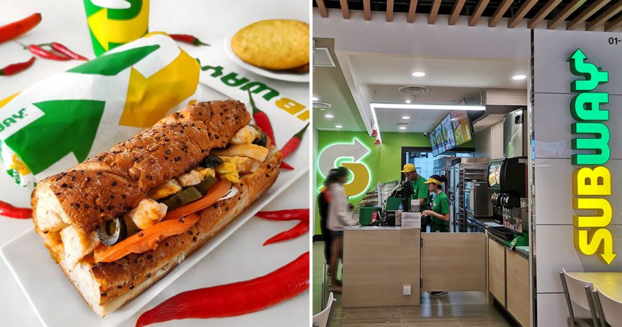 Subway selling S$3.99 Value Combo Meal with 6-inch Sub, Drink & Cookie ...