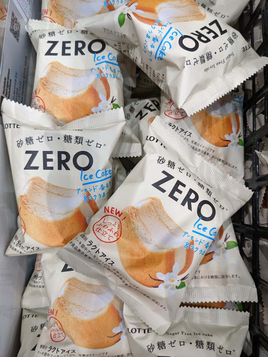 Don Don Donki selling Lotte Sugar-Free Zero Ice Cream Cake & Biscuits ...
