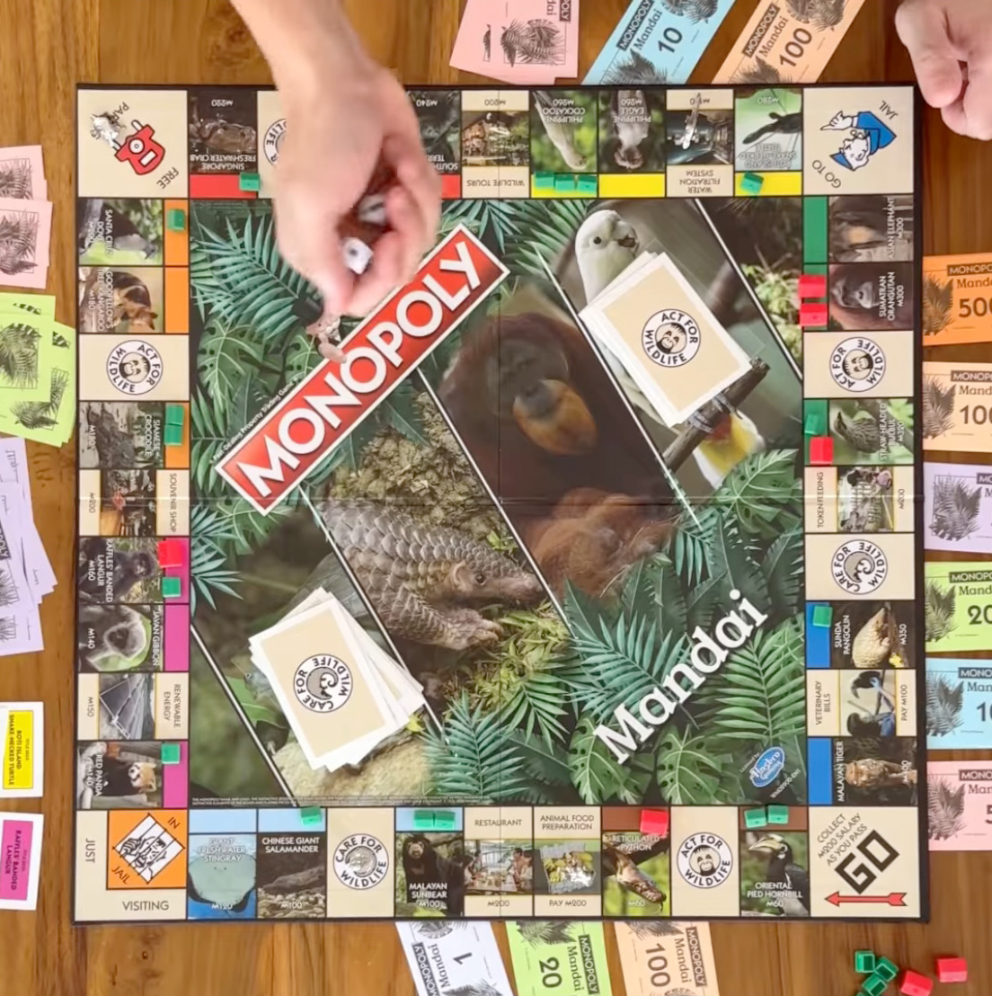 Wildlife-themed Mandai Monopoly available in S'pore, protect your ...