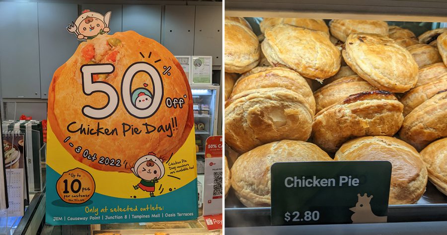 Polar Puffs & Cakes has 50% OFF Chicken Pies till Oct 3, pay $1.40 each ...