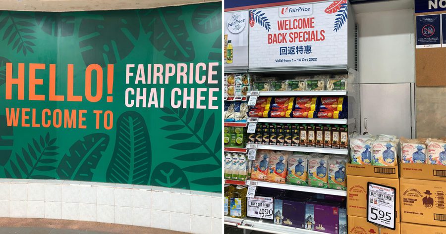 FairPrice Chai Chee reopens with 1-FOR-1 Royal Umbrella Thai Rice, $0. ...