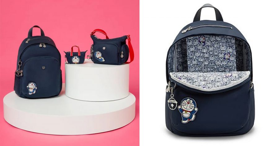 Doraemon-themed Kipling Bags, Totes & Accessories Collection available ...