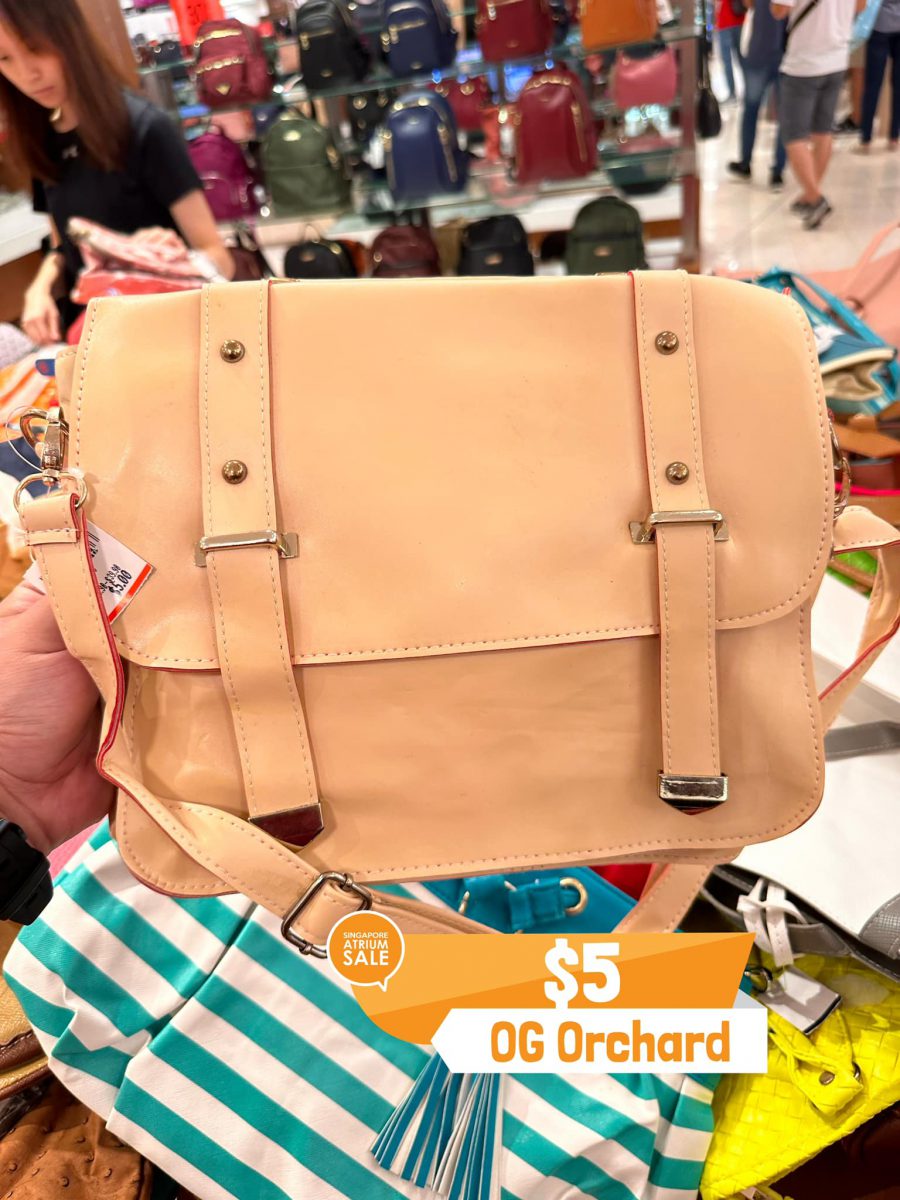 OG Orchard selling lots of Women Bags at just $5 each till Oct 9 ...