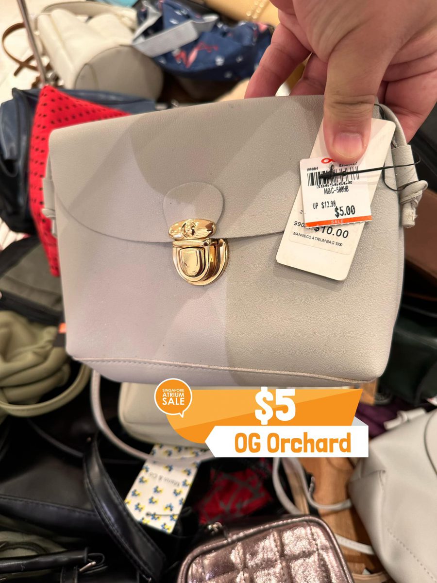 OG Orchard selling lots of Women Bags at just $5 each till Oct 9 ...