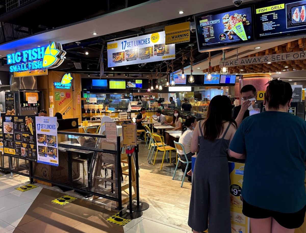 Big Fish Small Fish has 1-FOR-1 Fish & Crisps Promotion at all outlets ...