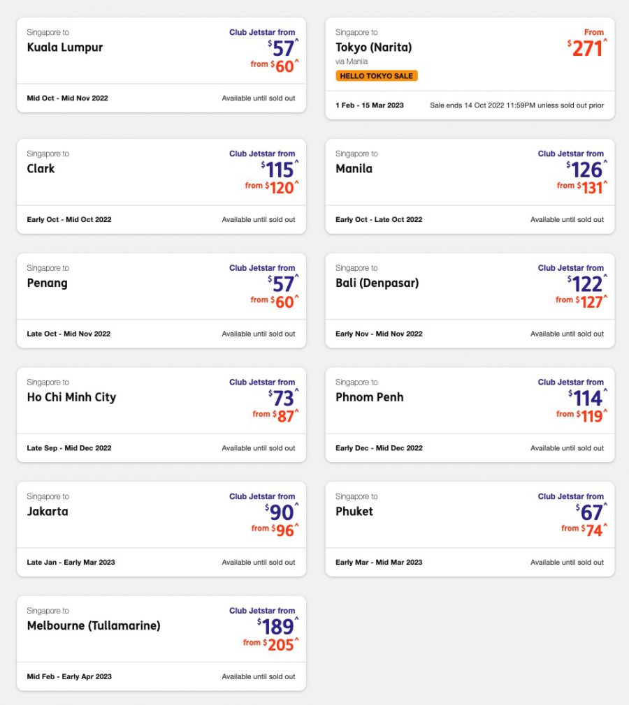 Jetstar has a 'Hello Tokyo' Sale with airfares from S$271 all-in when ...