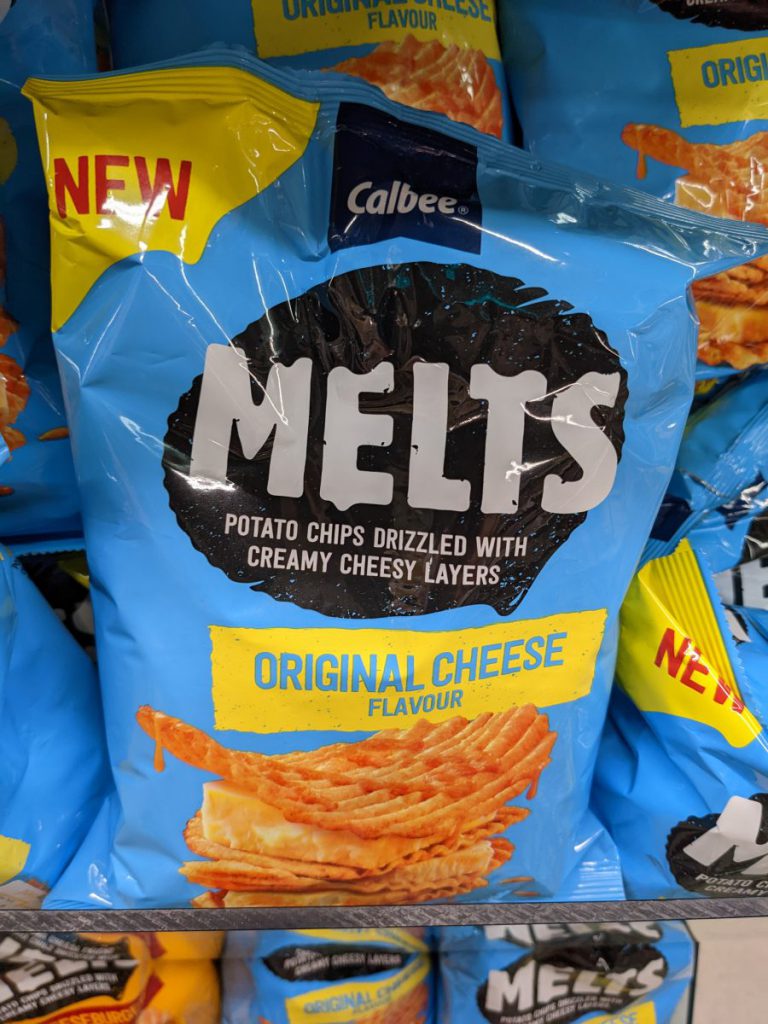 Calbee S'pore addictive 'Melts' Potato Chips with Creamy Cheese ...