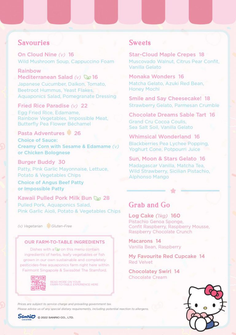 Dreamy Hello Kitty & Little Twin Stars Cafe coming to Swissôtel S'pore ...